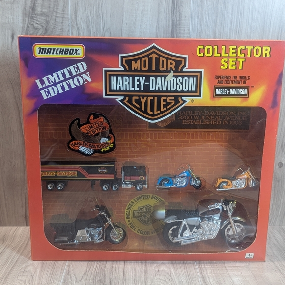 MATCHBOX | Toys | Vintage 991 Matchbox Harleydavidson Motorcycles ...